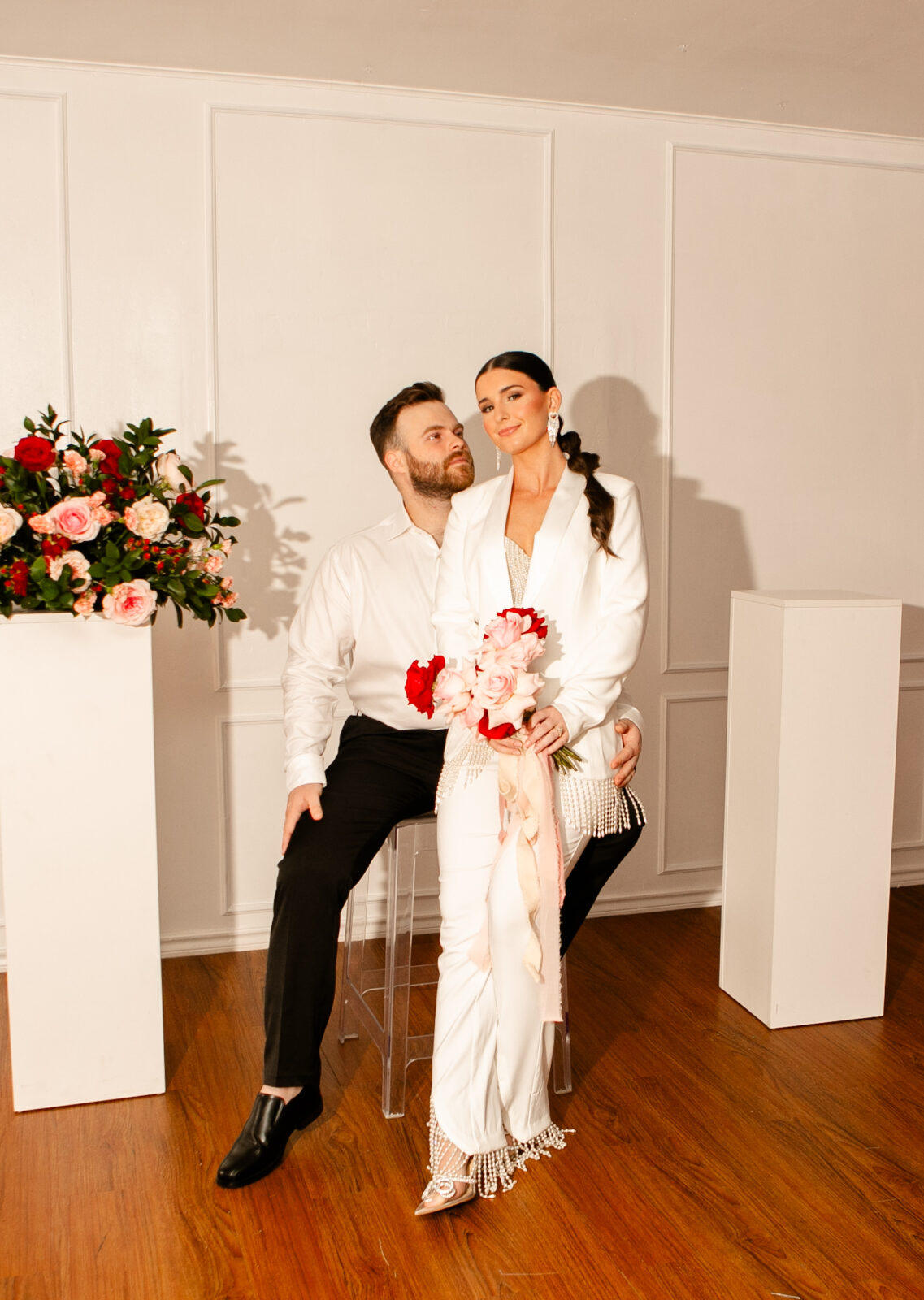 Valentine’s Day Studio Session In Waco, Texas | carlottiphotography.com