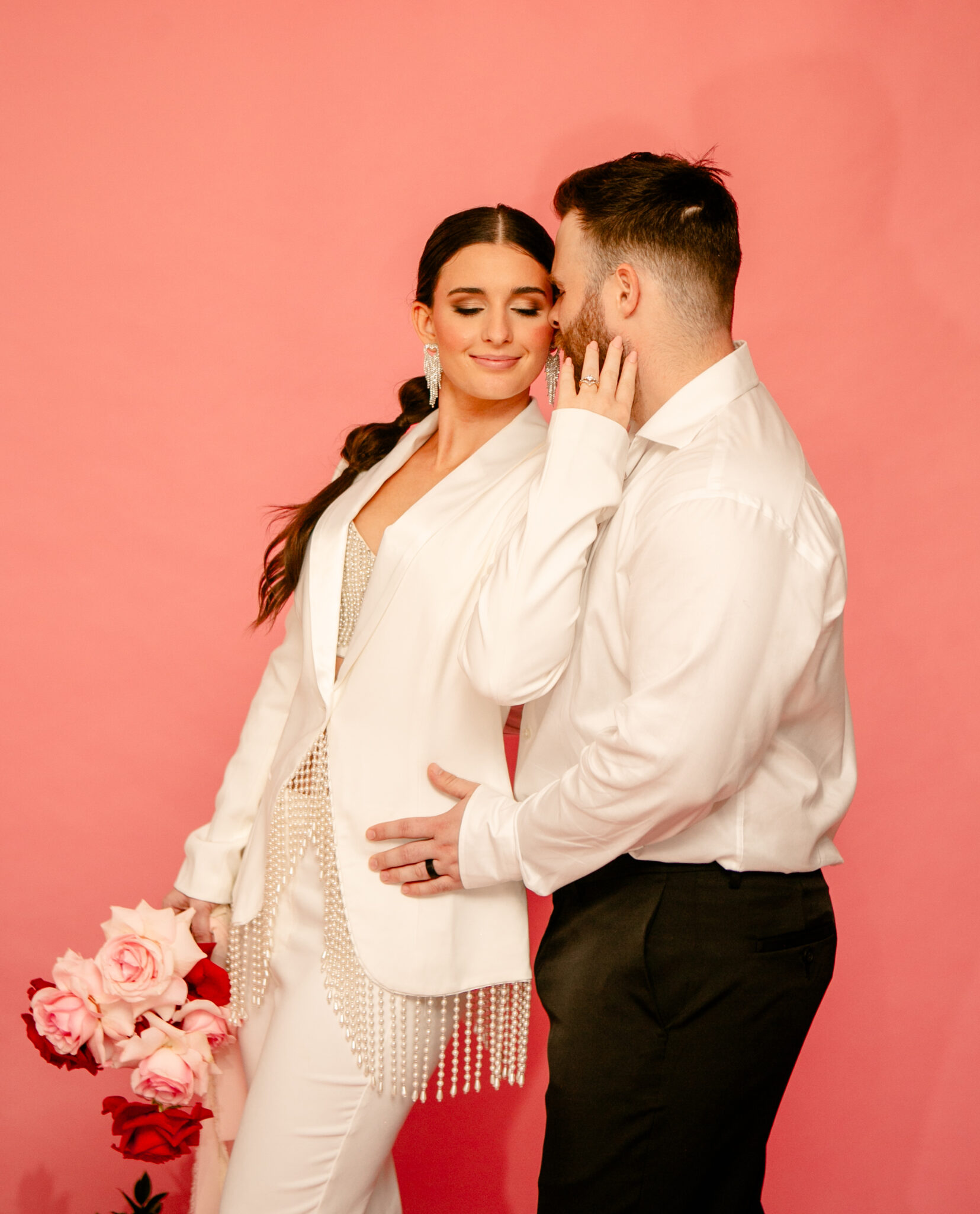 Valentine’s Day Studio Session In Waco, Texas | carlottiphotography.com
