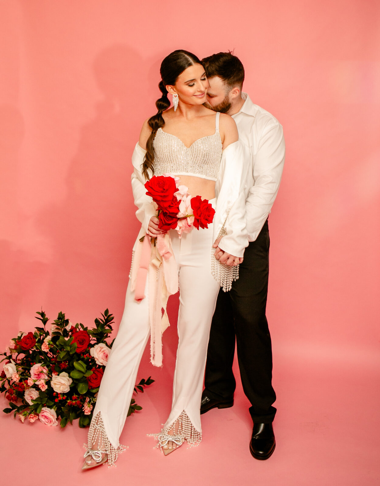 Valentine’s Day Studio Session In Waco, Texas | carlottiphotography.com